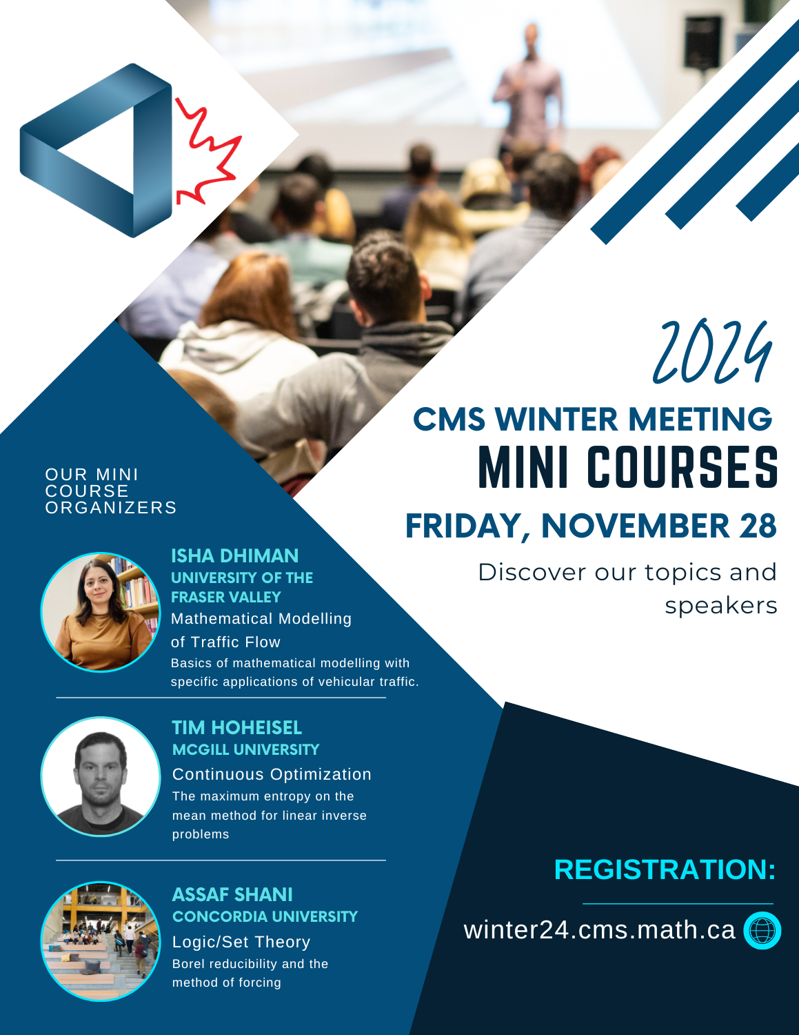 2024 CMS Winter Meeting | Mini Courses – CMS Notes